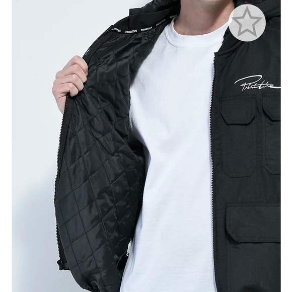 Primitive | Jackets & Coats | Primitive Titan Hooded Black Vest | Poshmark